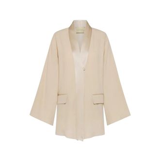 Momoni Trinity Jacket - - Jackets - Damen - Beige - XS