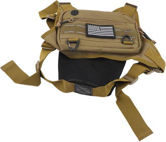 Generic Outdoor-Sport Leichter EDC-Reise-Brustrucksack f&uuml;r M&auml;nner und Frauen Stabilit&auml;t und Komfort mit Verstellbaren Tr&auml;gern Zum Laufen Wandern Radfahren Oxf