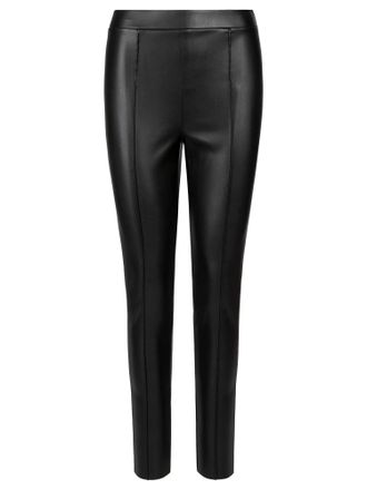 Apart Fashion Damen Imitatie Legging Damen Hosen, Schwarz, 44 Slim EU