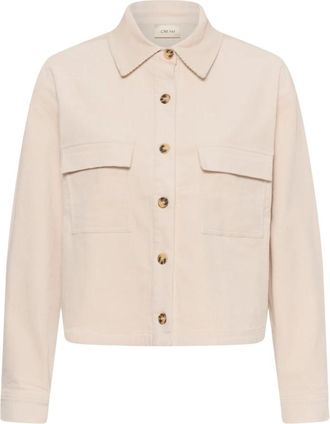 Cream Blusen & Hemden - - Jackets - Damen - Beige - 2XL