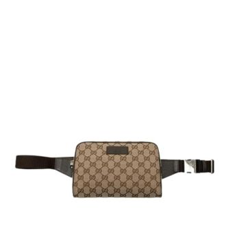 Gucci Pre-owned Canvas Belt Bag - - Pre-owned - Damen - Beige - ONE SIZE