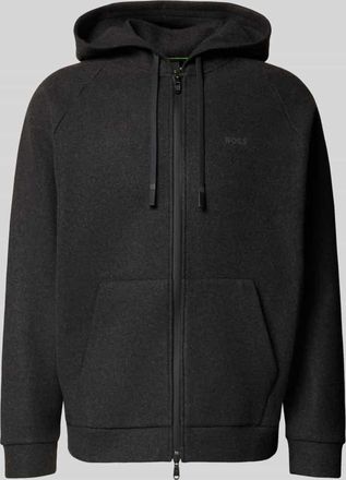 HUGO BOSS Regular Fit Sweatjacke mit Kapuze Modell Transit