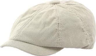 Generic Casquette Béret Plate Coton pour Homme, Casquette Plate Réglable Souples Vintage Automne Hiver