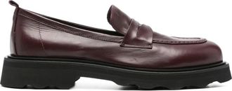 Pomme D'Or Nicky Loafer aus Leder - Rot