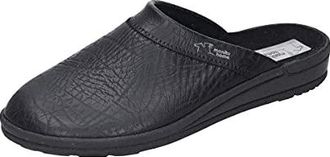 Manitu Mules Home Pantoufles, Noir, 44.5 EU