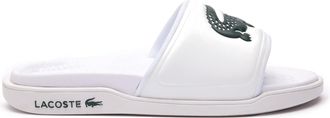 Lacoste Crocodualist Sneaker Damen, Weiß - Wht Dk Grn - Größe: 35.5 EU