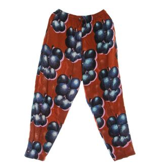 Obey Multicolor Baumwoll Lange Hose - - Trousers - Damen - Mehrfarbig - XS