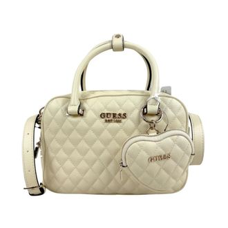 Guess Femme, Sacs, Jaune, Taille: ONE Size Atabey Box Satchel