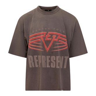 Represent Represent, Homme, Tops, Brun, Taille: M T-Shirt R&eacute;versible Living Legacy Tour
