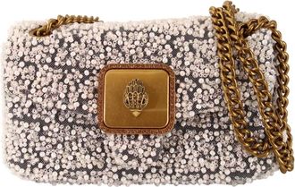 Kurt Geiger Femme, Sacs, Gris, Taille: ONE Size Fays Handtas