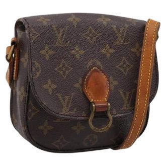 Louis Vuitton Sac bandouli&egrave;re Monogram en toile Pre-owned - Femme - Pre-owned - Brun - Taille: ONE Size