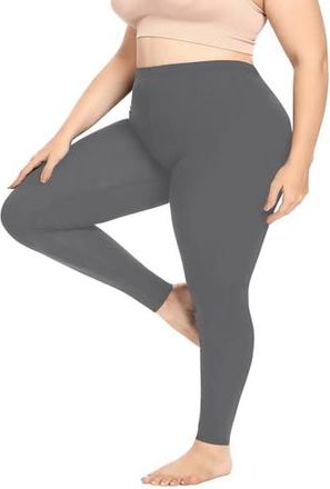 Generic Legging taille haute pour femme grande taille, leggings de sport pour femme, leggings de yoga, leggings de sport doux, extensibles et doux pour femmes