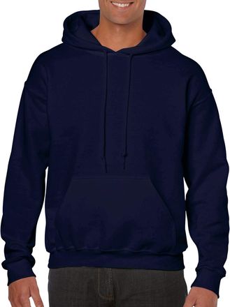 Gildan Herren Kapuzenpullover Adult 50/50. Hooded Sweat/18500, Einfarbig (XL, Marineblau)