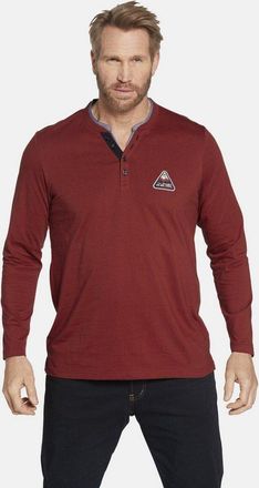 Jan Vanderstorm Langarmshirt NICIAS mit seitlichen Schlitzen