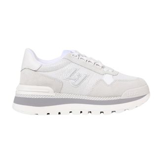 Liu Jo Femme, Chaussures, Blanc, Taille: 41 EU Baskets Élégantes