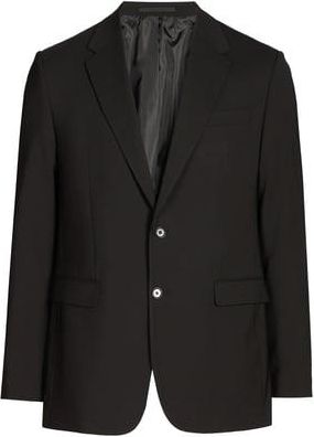 Au Printemps Paris Costumem Jacke in gemischter Wolle - schwarz