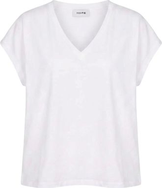 Hope Femme, Tops, Blanc, Taille: 38 FR T-Shirt