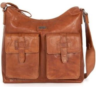 Spikes & Sparrow Arizona, Sac à bandoulière Femmes, Brandy, 28 x 10 x 28 cm