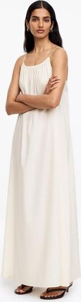 Arket Strandkleid Aus Lyocell Und Baumwolle -Wei&szlig;
