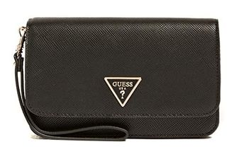 Guess Guess, Laurel Phone Organiseur portefeuille femme Taille unique, Noir, Taille unique