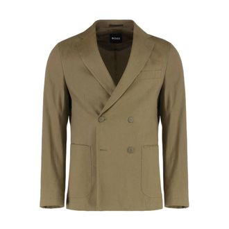 HUGO BOSS Hanry Blazer - - Jackets - Herren - Gr&uuml;n - L