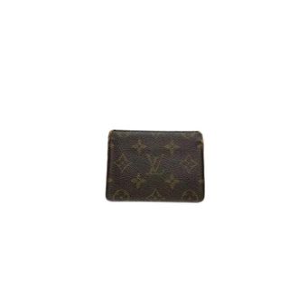 Louis Vuitton Portefeuille en cuir Pre-owned - Femme - Pre-owned - Brun - Taille: ONE Size