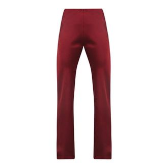 Jucca Gerade Hosen - - Trousers - Damen - Rot - S