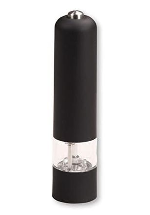 KESPER 13712 Elektrische Pfefferm&uuml;hle, matt schwarz