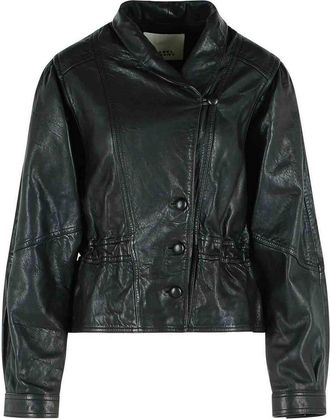 Isabel Marant Blouson En Cuir - Noir