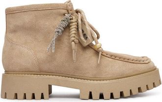 Guess Schn&uuml;rschuhe FLFMAA SUE10 Beige