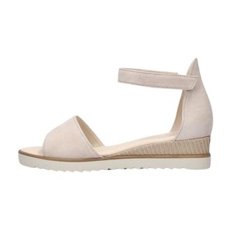 Gabor Komfort-Sandalen mit breitem Riemen - - Shoes - Damen - Beige - 37 EU