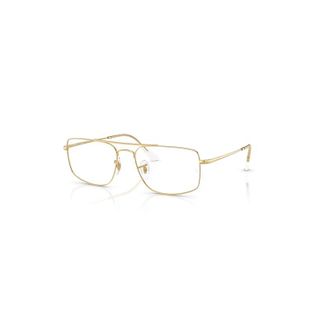 Ray-Ban Explorer IIi Optics Arista Gold Fassung Klar Glas Polarisiert 56-18
