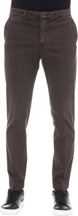 PESERICO Pantalon slim - Homme - Pantalons - Brun - Taille: M