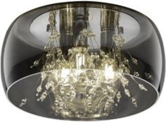Trio Leuchten Trio Lighting - Plafonnier 3xe14 max 28 w chrome effet miroir verretissu - trio - crystel 63016196 63016196 63016196 63016196 63016196 63016196