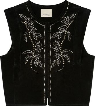 Isabel Marant gilet Poppy - Noir