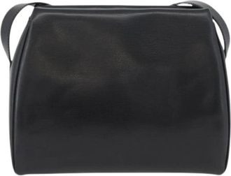 Celine Pre-owned Sac bandouli&egrave;re logo cercle - Femme - Pre-owned - Noir - Taille: ONE Size