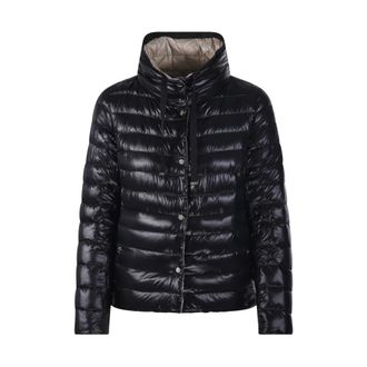 Herno Femme, Vestes, Noir, Taille: 40 FR Reversible Down Jacket