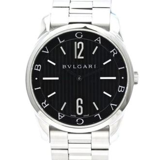 Bulgari Pre-owned Vintage Wristwatch - - Pre-owned - Herren - Schwarzk - ONE SIZE