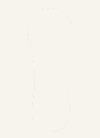 Pompidou Halsketten Mini Ruby Long By Glambou silber