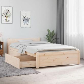 vidaXL Bett mit Schubladen 90x190 cm Vidaxl 987455