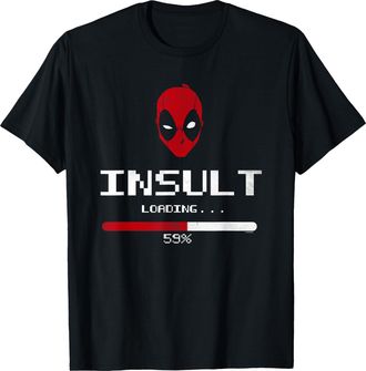 MARVEL Deadpool Insult Loading T-Shirt