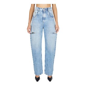 Maison Margiela Femme, Jeans, Bleu, Taille: 38 FR Ripped Jeans