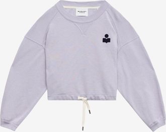 Isabel Marant Sweatshirt Margo - Femme - Lilac/dark Navy - Taille 34 - Marant &Eacute;toile