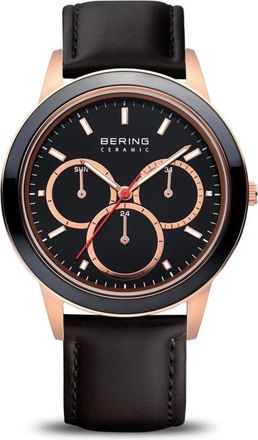 Bering Bering Unisex Armbanduhr Ceramic 40 mm Armband Edelstahl- Keramik silber gl&auml;nzend 33840-446 - - Accessories - unisex - Schwarzk - ONE SIZE