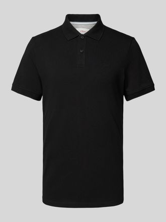 s.Oliver Red Label Poloshirt mit Label-Detail