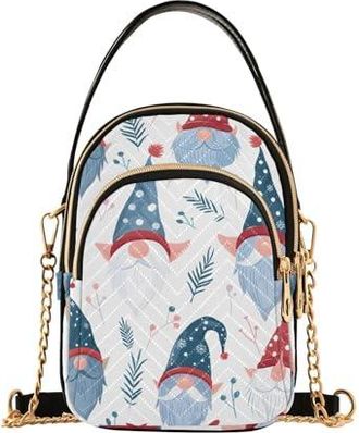 Mnsruu Sac à bandoulière pour femme, sac à dos traditionnel, petit sac à bandoulière avec sangle réglable
