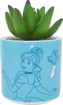 Disney Cinderella Pflanzen Übertopf Unisex Dekoartikel blau Keramik Disney, Fan-Merch, Filme, Prinzessinnen