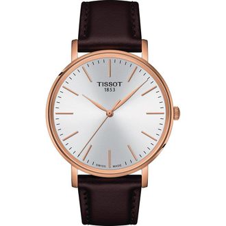 Tissot Everytime Herrenbraun Uhr T1434103601100