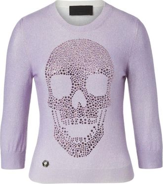 Philipp Plein Femme, Pulls, Rose, Taille: 40 FR Cassia Knit Top