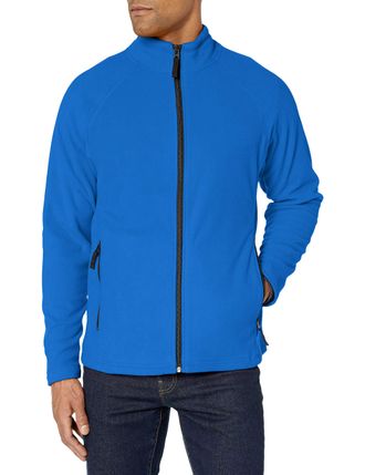 Cutter & Buck Herren Summit Microfleece mit Durchgehendem Reißverschluss Sweatshirt, königsblau, Medium
